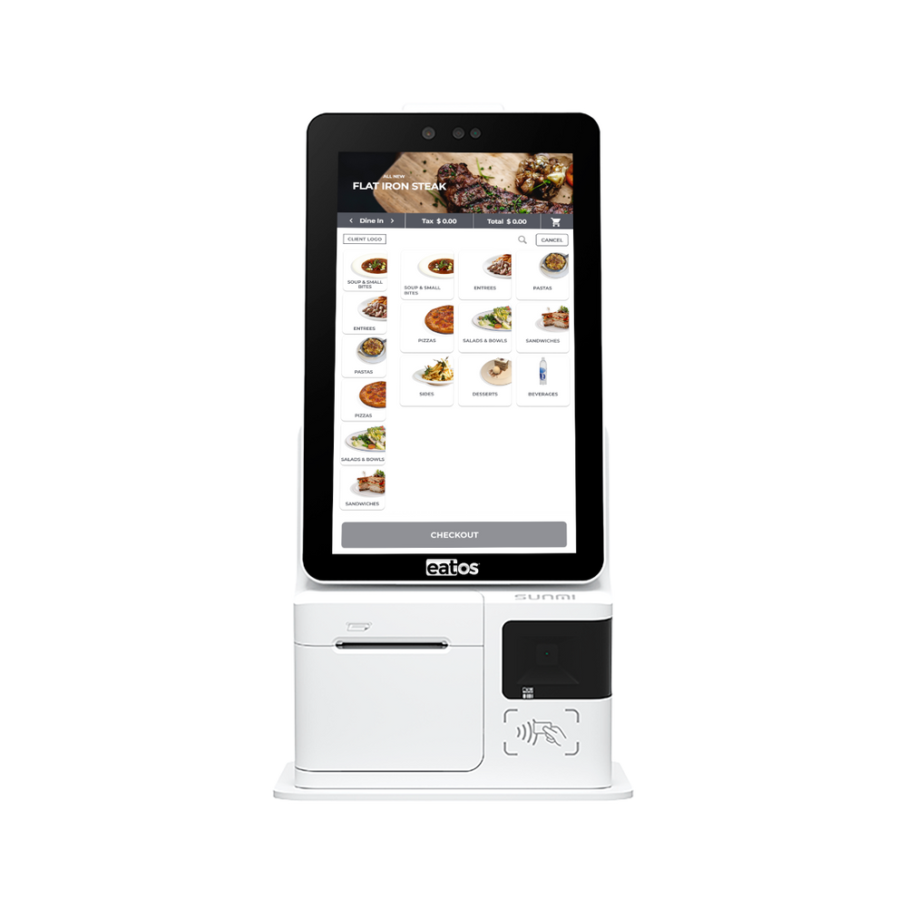 Sunmi K2 Mini Kiosk with Card Reader – eatOS - Restaurants Made Simple